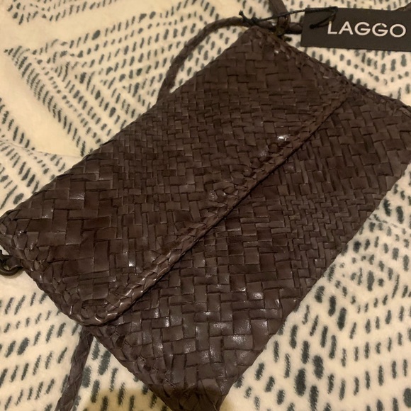 Laggo | Bags | Madison Leather Crossbody Bag Charcoal | Poshmark